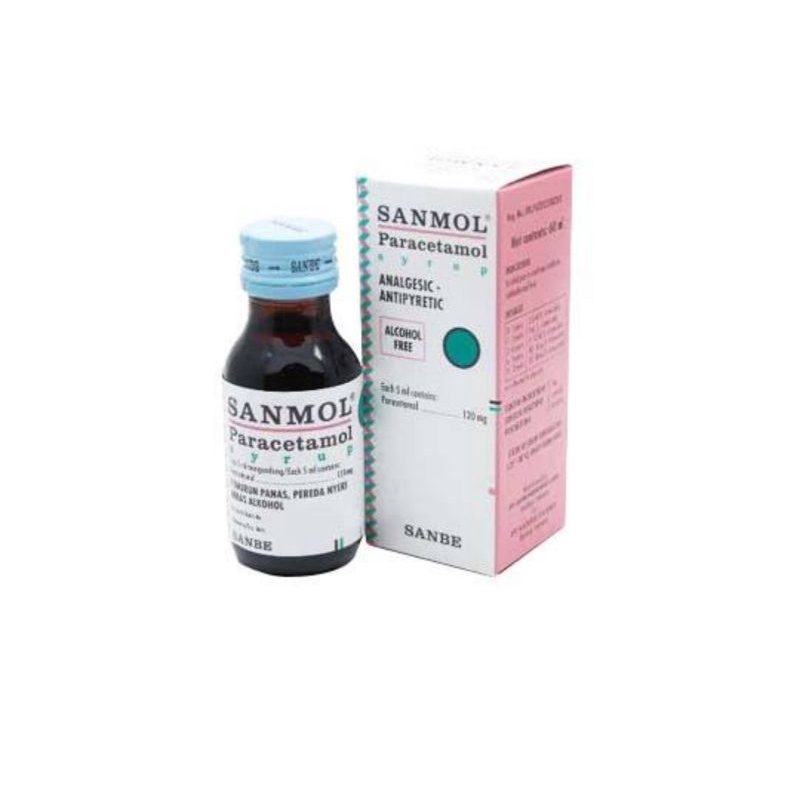 Jual Sanmol Sirup 60ml dan Sanmol Drop 15ml | Shopee Indonesia