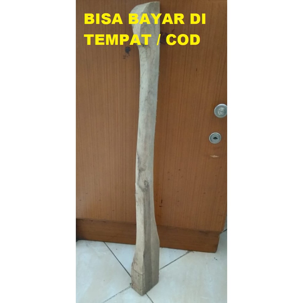 Jual Gagang Cangkul Kayu Jati, Pegangan Kayu Joran, Doran Cangkul ...