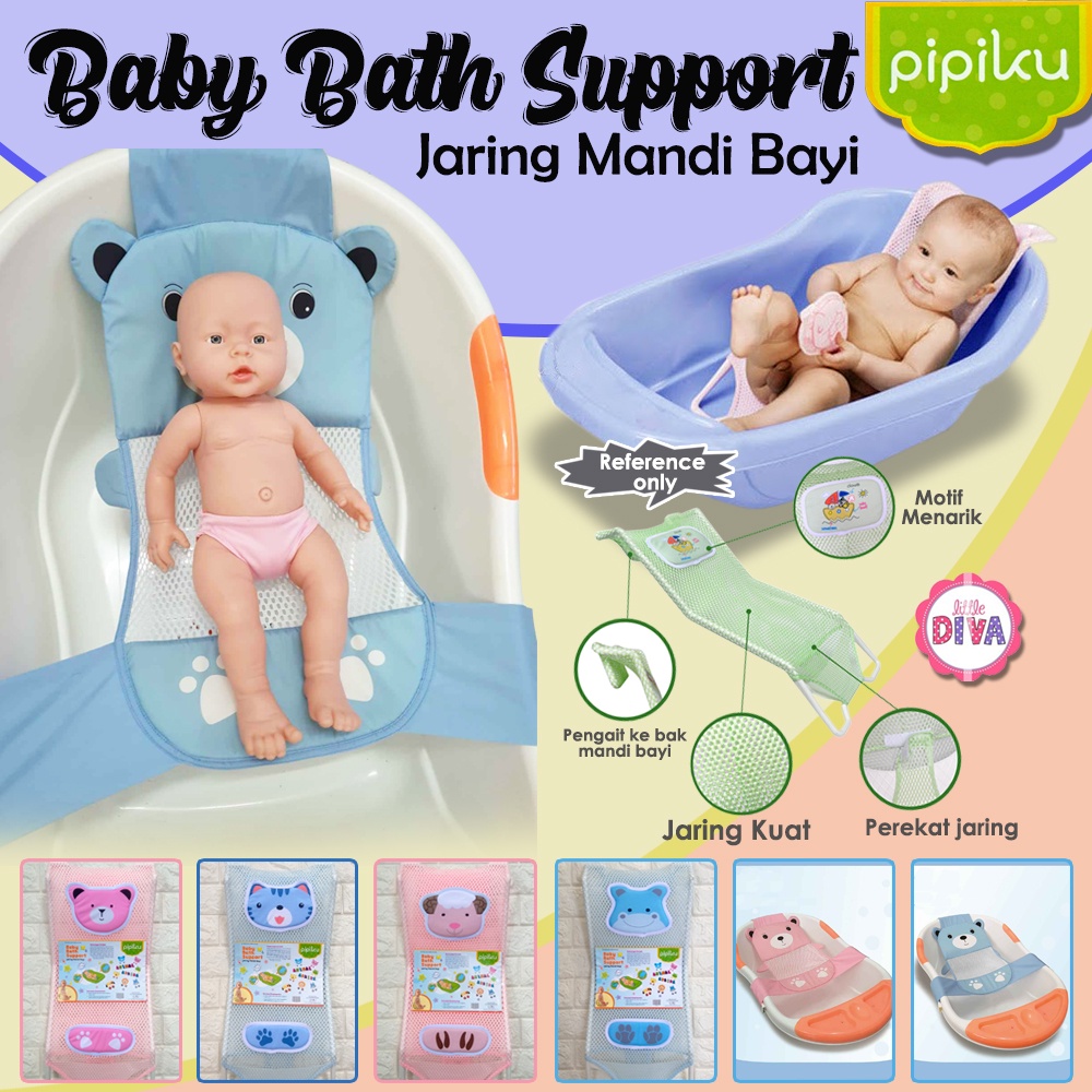 Jual Jala Mandi Alas Jaring Mandi Bayi - PIPIKU - BABY BATH SUPPORT - alas mandi bayi di ember ...
