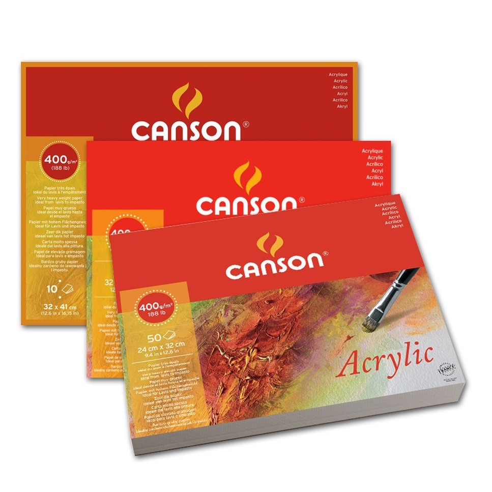 Jual Canson Acrylic Paper 400gsm | Shopee Indonesia