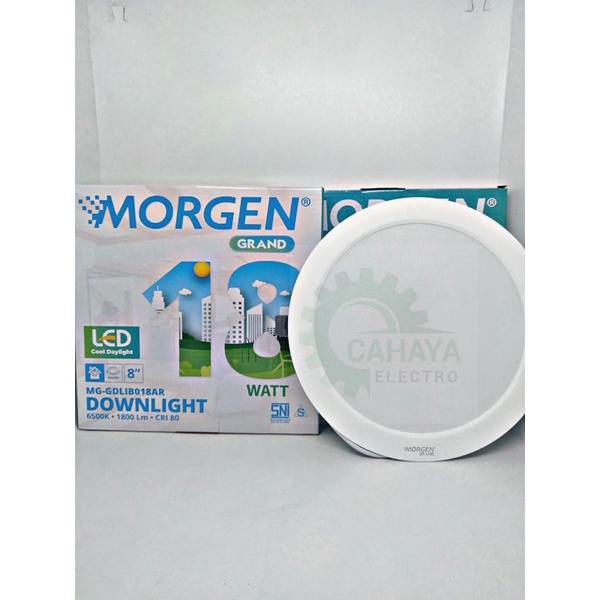 Jual Lampu Led Downlight/Panel Plafon Morgen 5watt 9watt 12watt 18watt ...