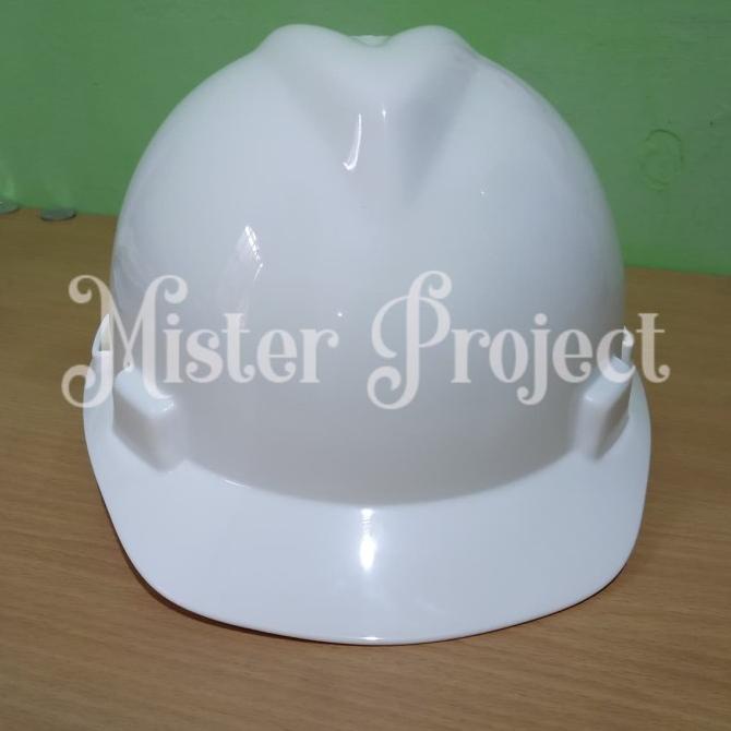 Jual *#*#*#*#] Helm Safety MSA V-Gard ORI (Bonus Stiker Logo K3 & Logo ...
