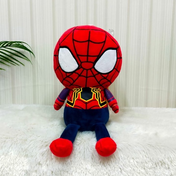 Jual Boneka Spiderman Beruang Lotso 30cm Avenger Superhero Toystory ...