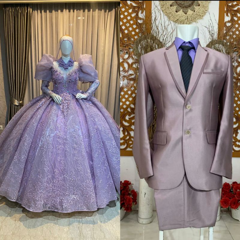 Jual GAUN PENGANTIN BARBIE COUPLE JAS PREMIUM//GAUN//JAS PREMIUM ...