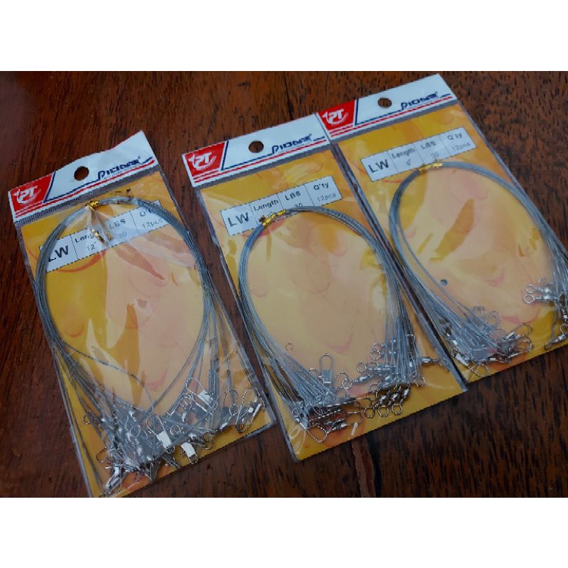 Jual Sling / Kawat Pancing Rangkap Pioneer 30 LB (Rangkap Peniti & Kili ...