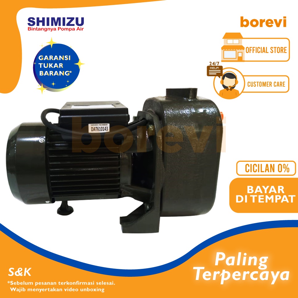 Jual POMPA AIR SHIMIZU PC 503 BIT TANPA TABUNG / JET PUMP SUMUR DALAM | Shopee Indonesia