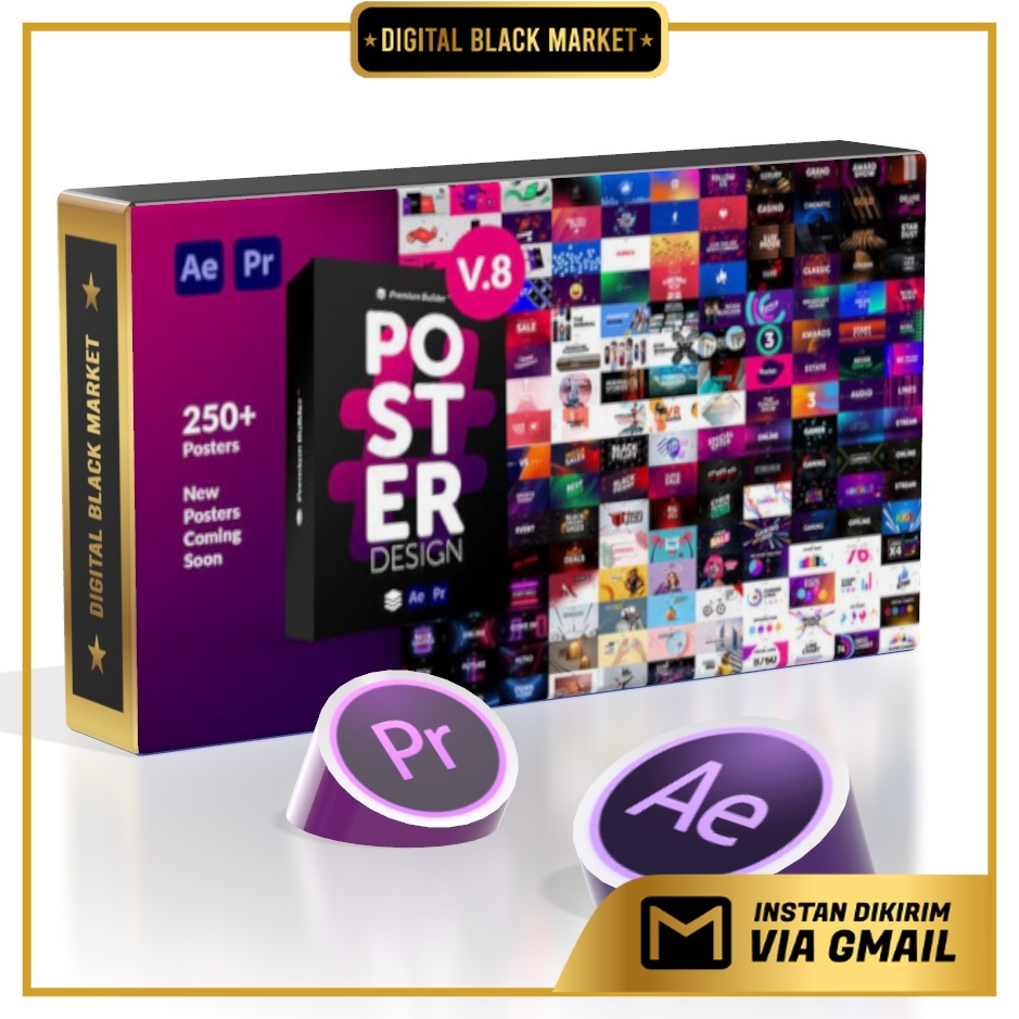 Jual ID442 - Premium Builder Posters Pack V7 for Premiere Pro and After ...