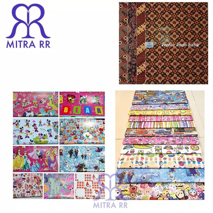 Jual Kertas Kado Gift Wrap Wrapping | Shopee Indonesia