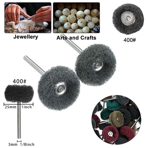 Jual Alat Poles Abrasive Wheel Buffing Polishing Whells Mini Grinder ...