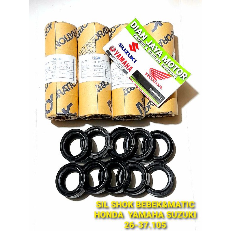 Jual Sil Sok NOK Original seal shock Breaker Depan Beat Vario Scoopy ...