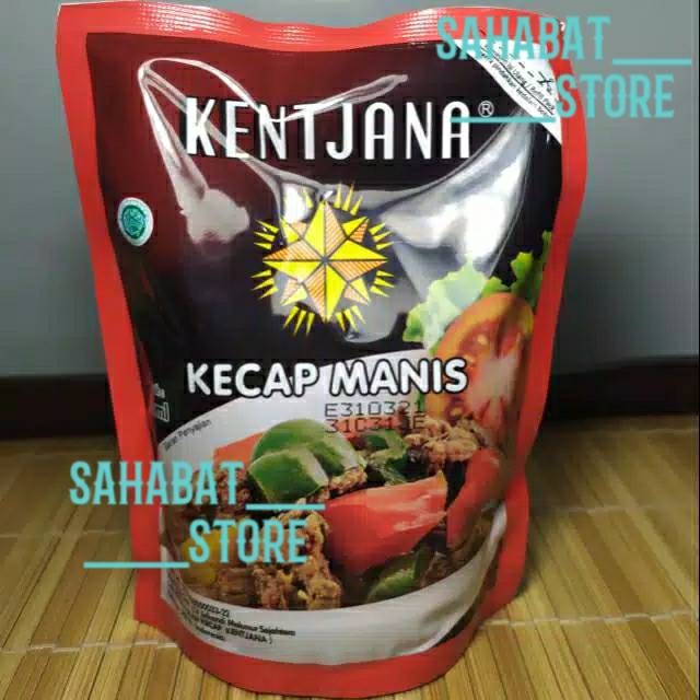 Jual Kecap manis kentjana / kecap kencana refill 220ml | Shopee Indonesia