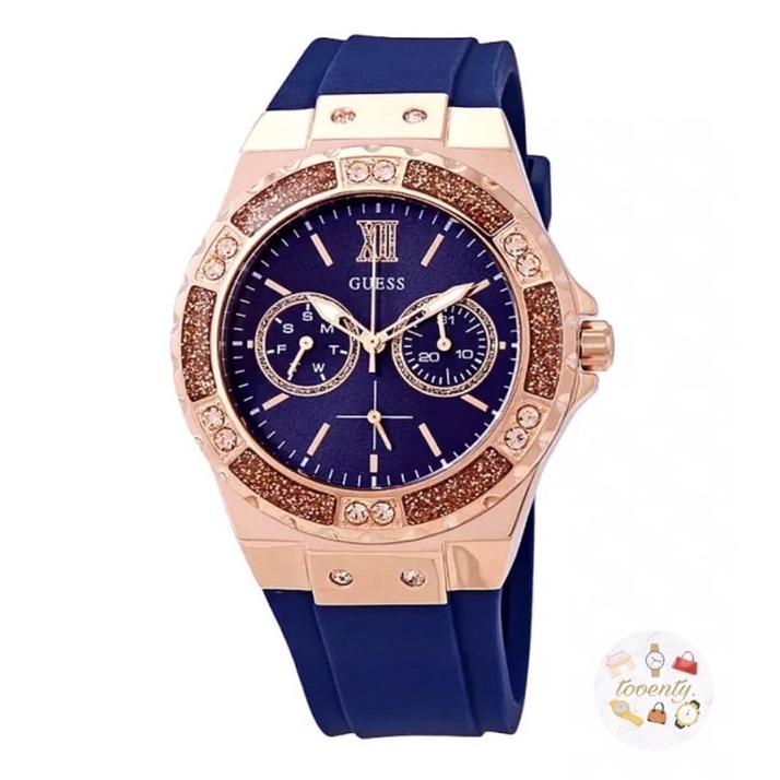 Jual Jam tangan GUESS wanita warna Biru/ Hitam/ Pink/ Pink-Biru W1053L1 ...
