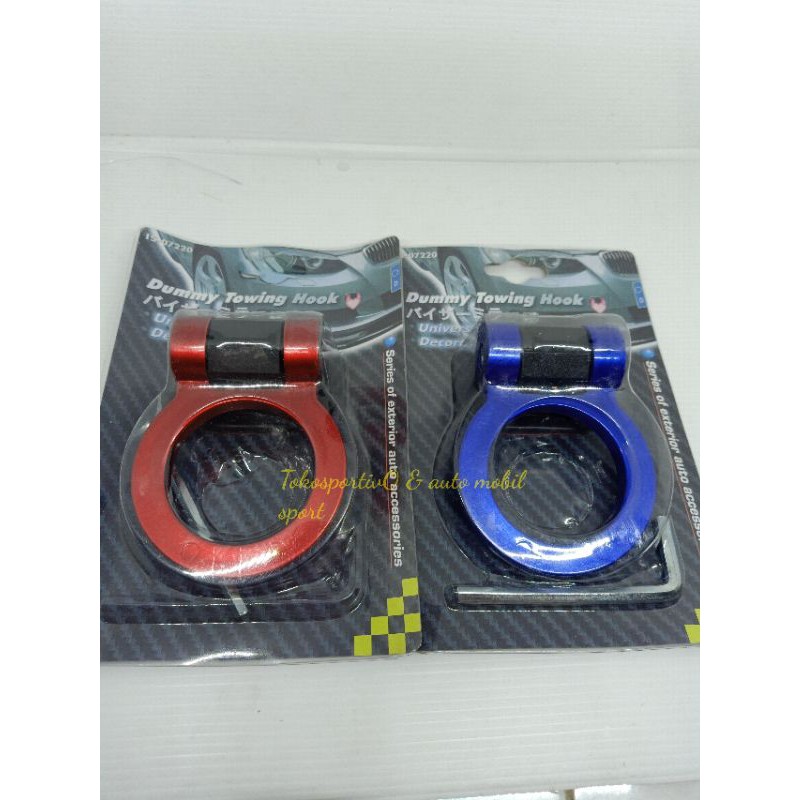 Jual Towing mobil Hook dummy bulat universal semua mobil model tempel ...