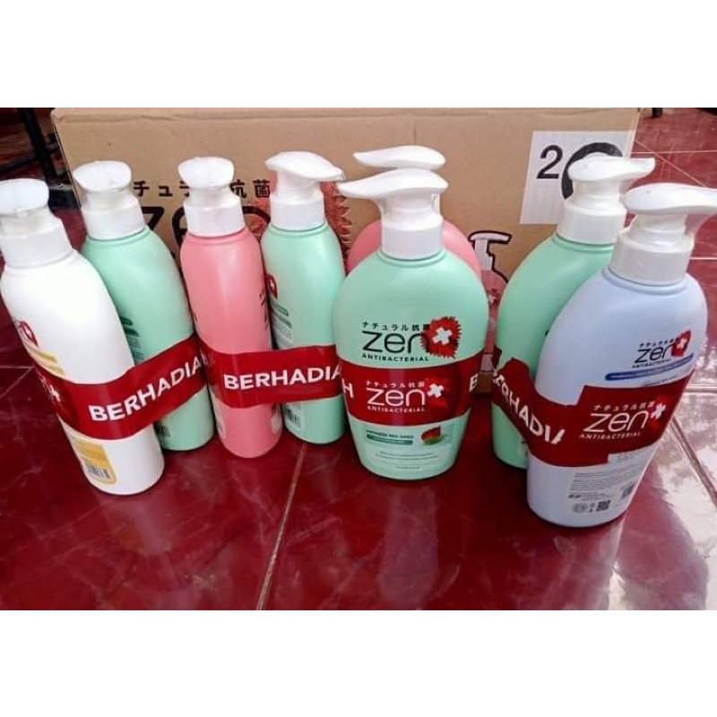 Jual Sabun ZEN 500ml Botol Pump Buy 1 Get 1 Free | Shopee Indonesia
