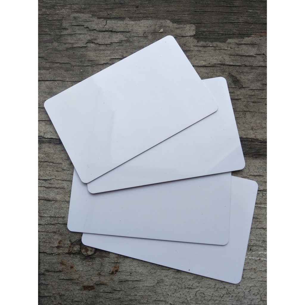 Jual KARTU PROXIMITY 125 KHz BLANK ID CARD ISI 100 / KARTU RFID ...