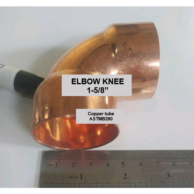 Jual ELBOW KNEE TEMBAGA 1-5/8" ~ FITTING PIPA tembaga | Shopee Indonesia