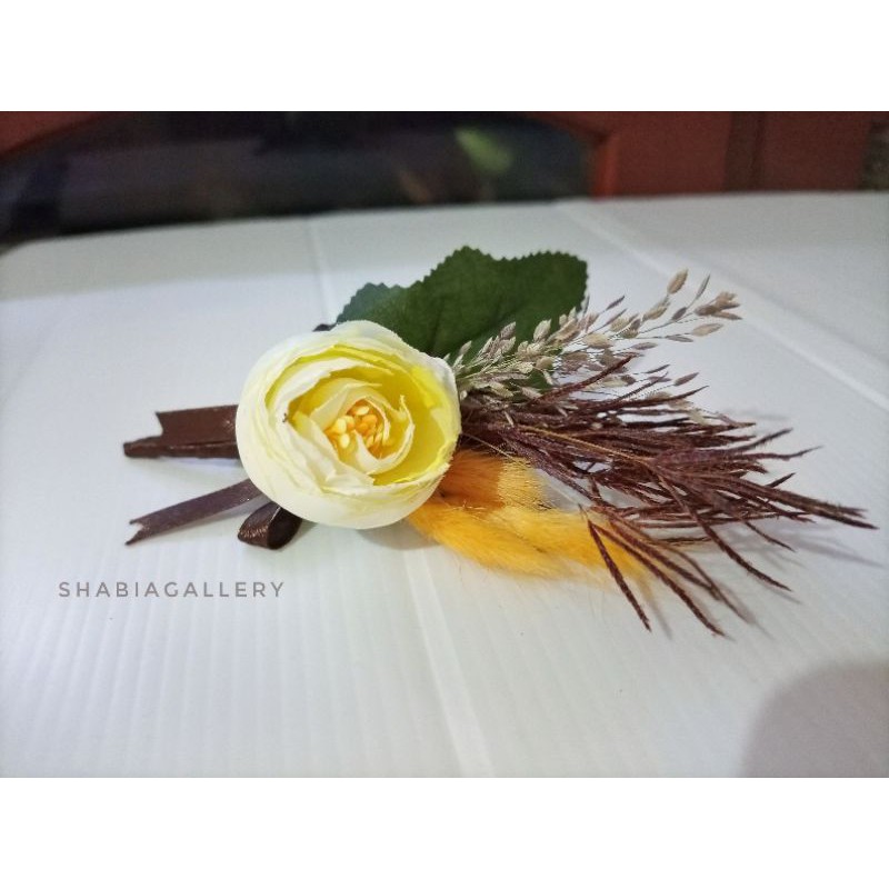Jual Boutonniere Pernikahan Bunga Semat Jas Corsage Bunga Jas Bunga ...
