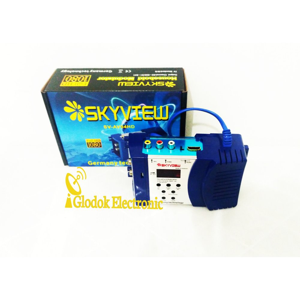 Jual MODULATOR SKYVIEW HDMI DAN RCA SV-AV04HD SKYVIEW MODULATOR HDMI TO RF AV-04HD SKYVIEW AV ...