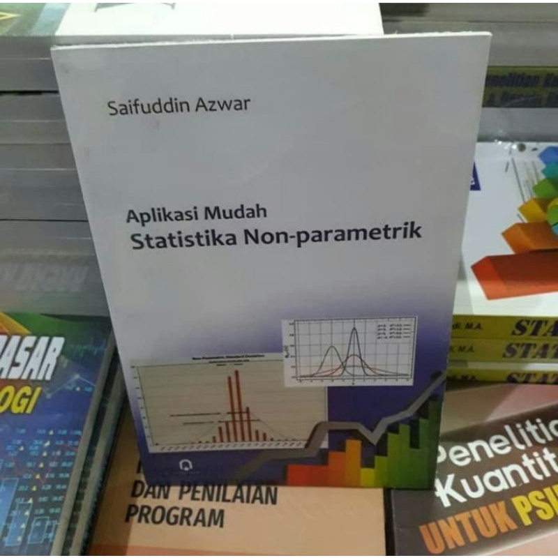Jual BUKU APLIKASI MUDAH STATISTIKA NON PARAMETRIK - SAIFUDDIN AZWAR | Shopee Indonesia