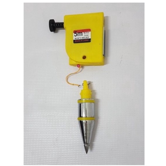 Jual MAGNET WIRE DROP 5m PLUM BOB Alat Plumbing / lot Benang Magnet ...