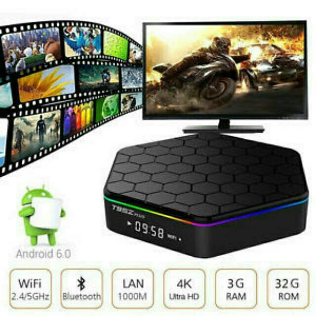 Jual Android Tv Box T95Zplus,S912,Octacore,3GB/32GB | Shopee Indonesia
