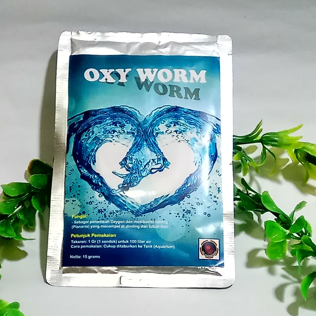 Jual OXY WORM OBAT PEMASMI ANTI PARASIT CACING PLANARIA AQUARIUM ...
