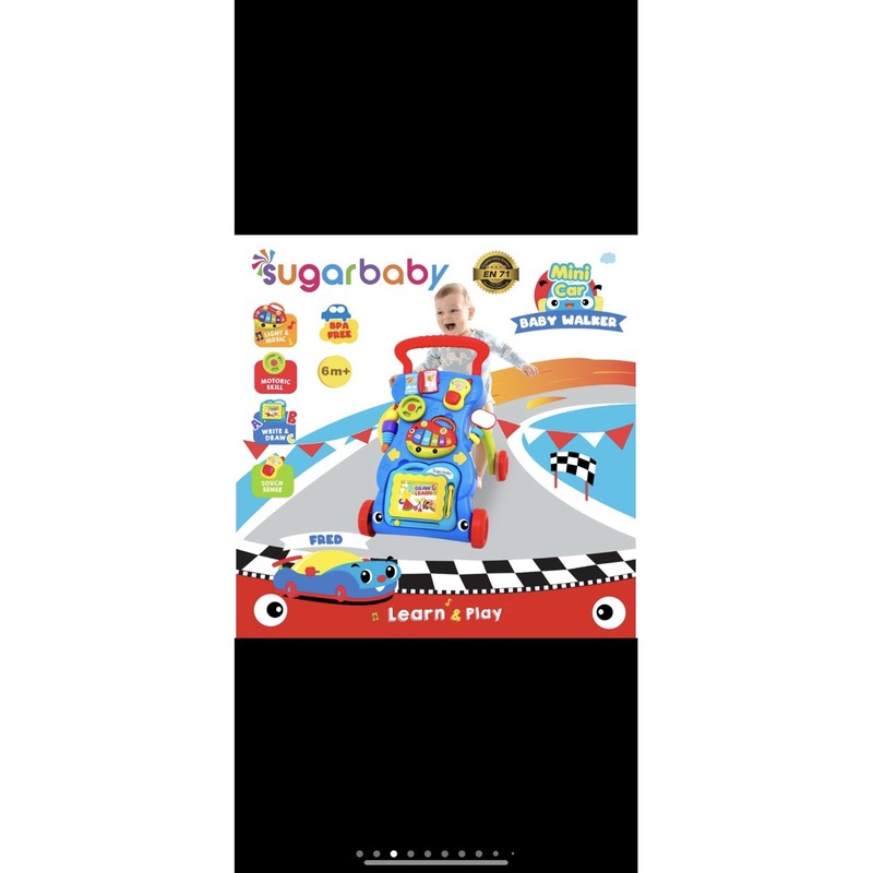 Jual Sugar Baby Mini Car Push Walker (Baby Walker) | Shopee Indonesia
