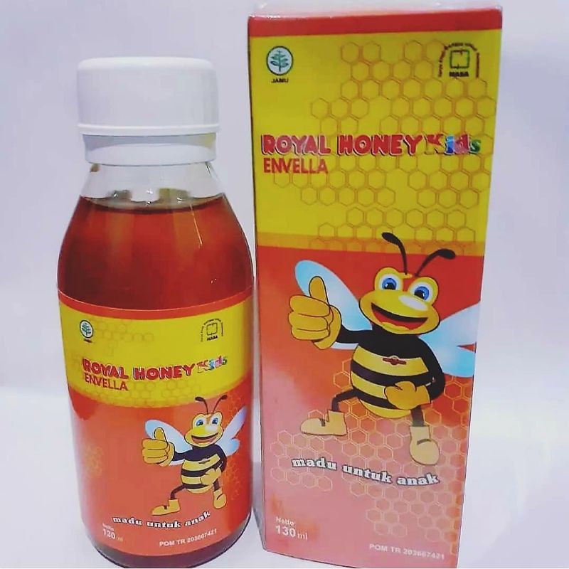 Jual Royal Honey Kids Envella ( Madu Penambah Nafsu Makan Anak ...