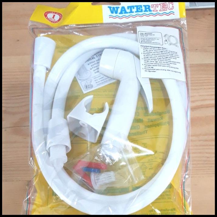 Jual Jet Shower Toilet Jet Washer Shower Bidet Pvc Hitam Watertec ...