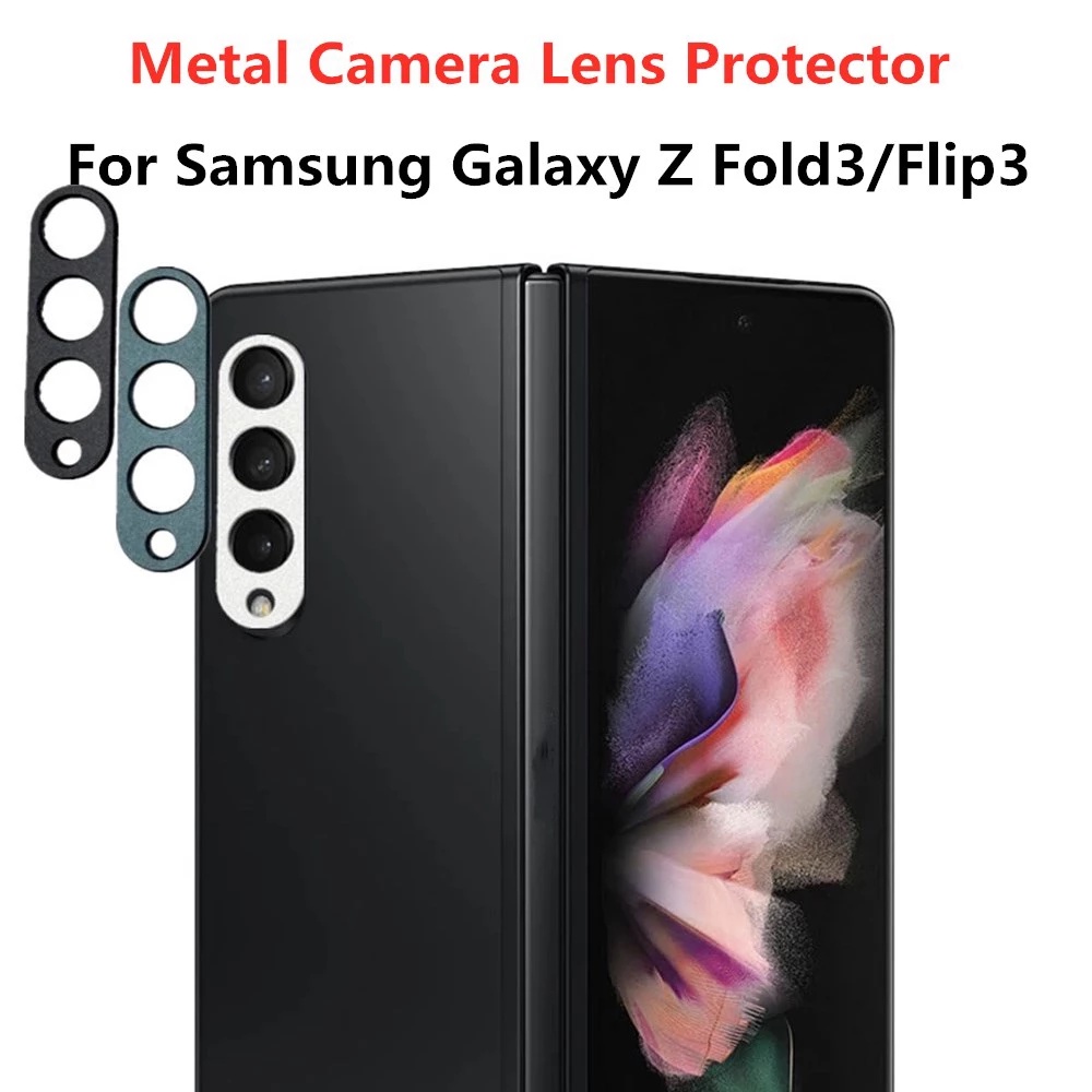 Jual Samsung Galaxy Z Fold 3 5G Metal Camera Lens Ring Protector ...