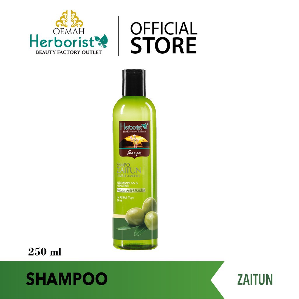 Jual HERBORIST SHAMPO ZAITUN / SAMPO SHAMPOO - 250ml | Shopee Indonesia