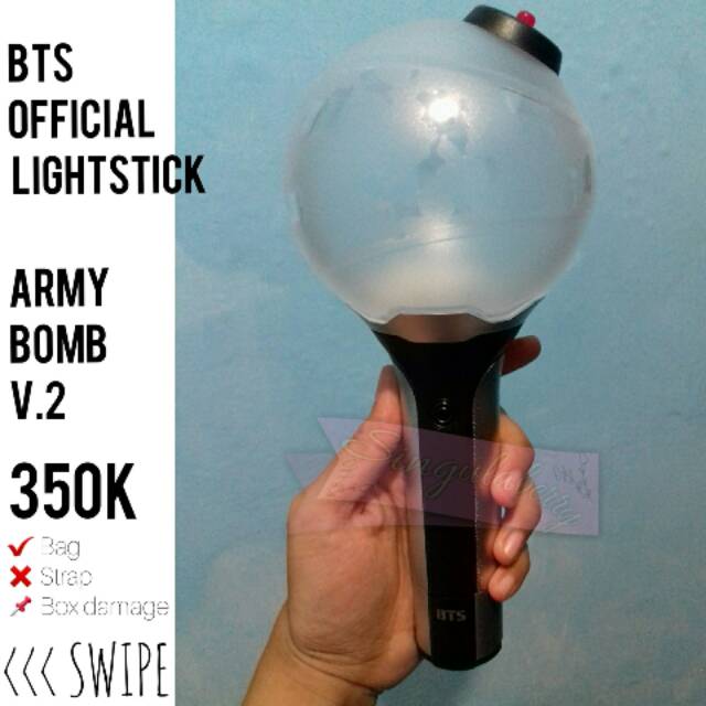 Jual BTS OFFICIAL LIGHTSTICK ARMY BOMB V.2 | Shopee Indonesia