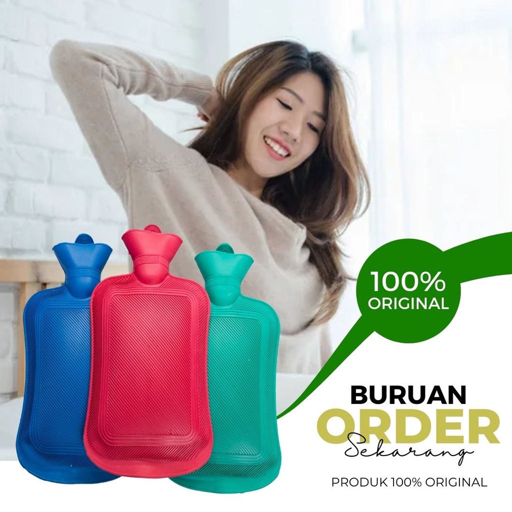 Jual Kompres Perut Saat Haid Bahan Karet - Kantong Kompres Botol Air ...