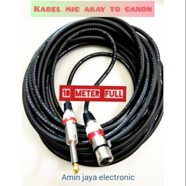 Jual KABEL MICROPHONE 10METER | Shopee Indonesia
