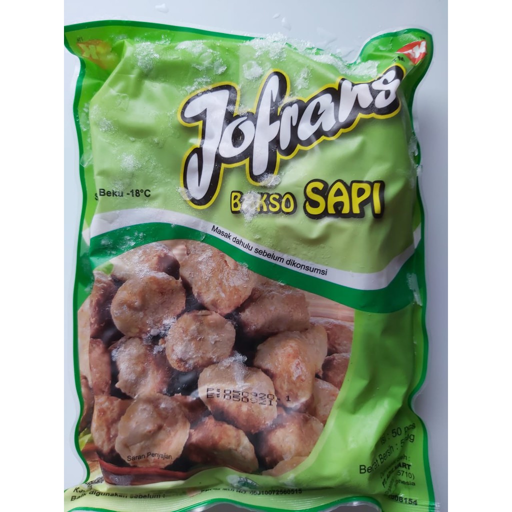 Jual Jofrans Bakso Sapi 500Gr | Shopee Indonesia