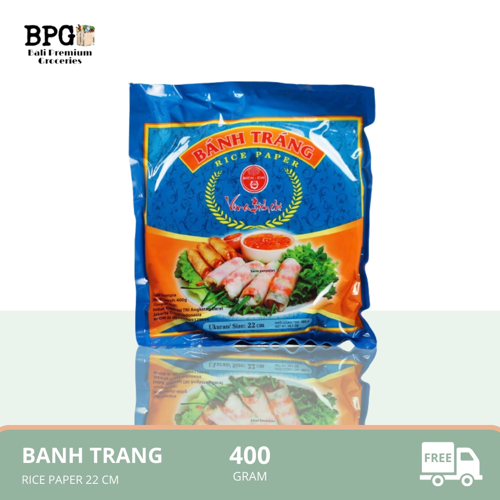 Jual BANH TRANG RICE PAPER (BLUE) 22CM 400GR | Shopee Indonesia