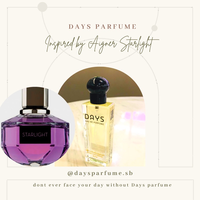 Jual Days Parfum - Aigner starlight (30ml) | Shopee Indonesia