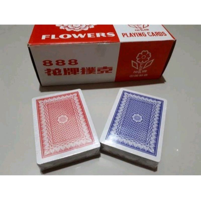 Jual Mainan Kartu Remi Flowers 888 Gold Fish 1 Box | Shopee Indonesia