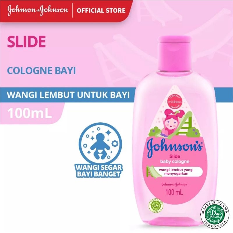 Jual JOHNSON & JOHNSON Cologne Slide 100ml | Shopee Indonesia