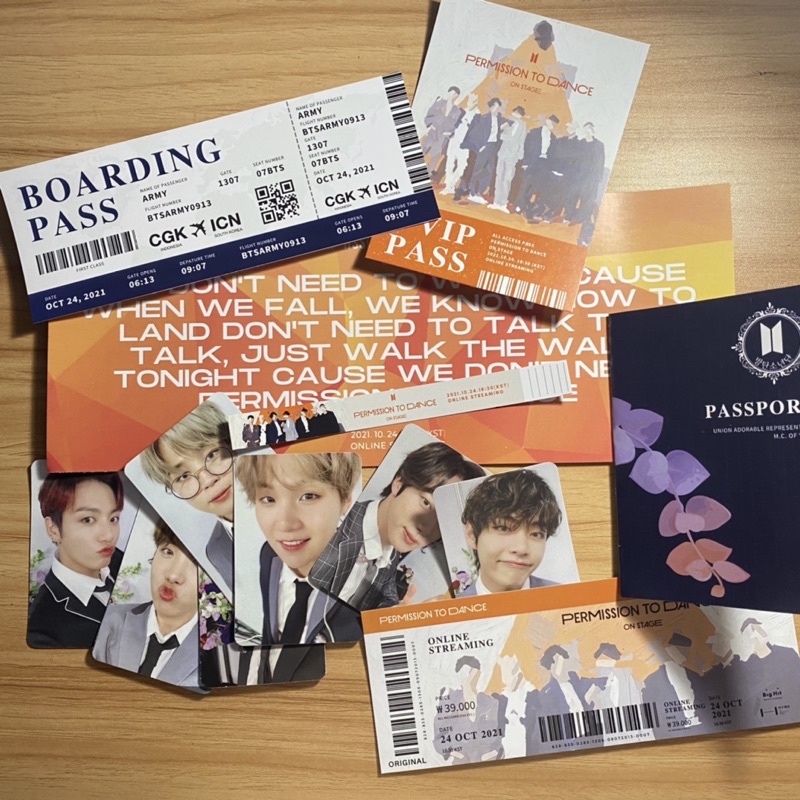 Jual Fankit Full Set PTD Concert BTS design by @chingujimtae | Shopee ...