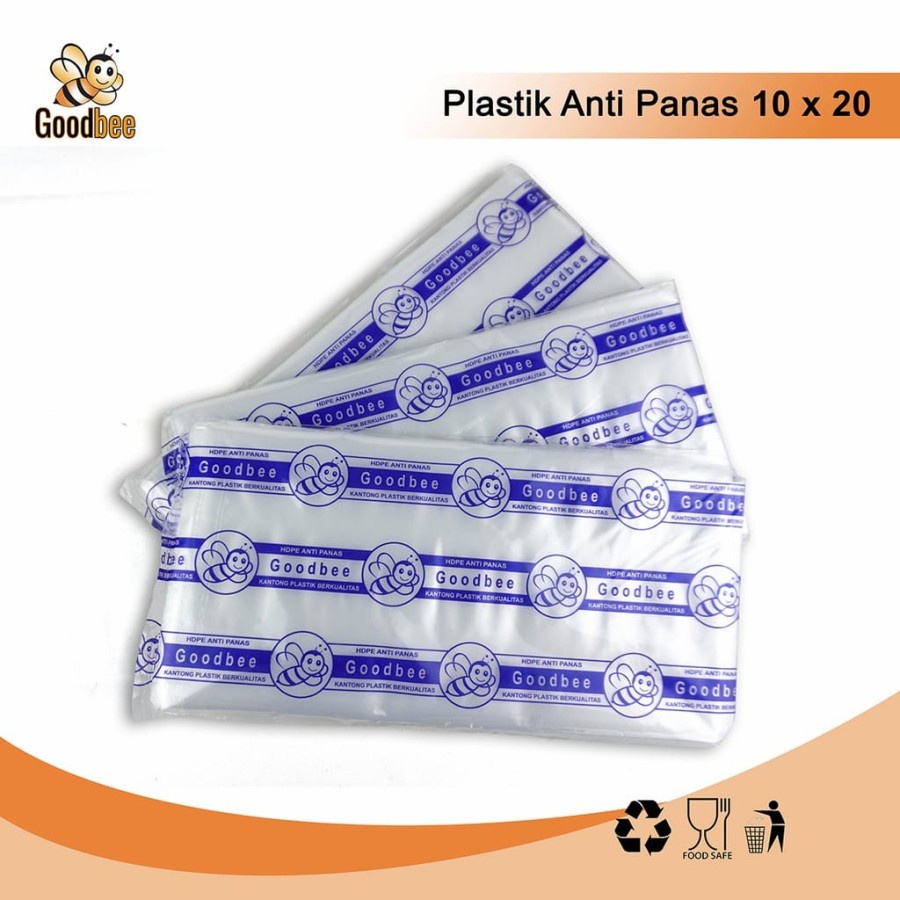 Jual KANTONG HDPE PLASTIK ANTI PANAS 10X20CM | Shopee Indonesia