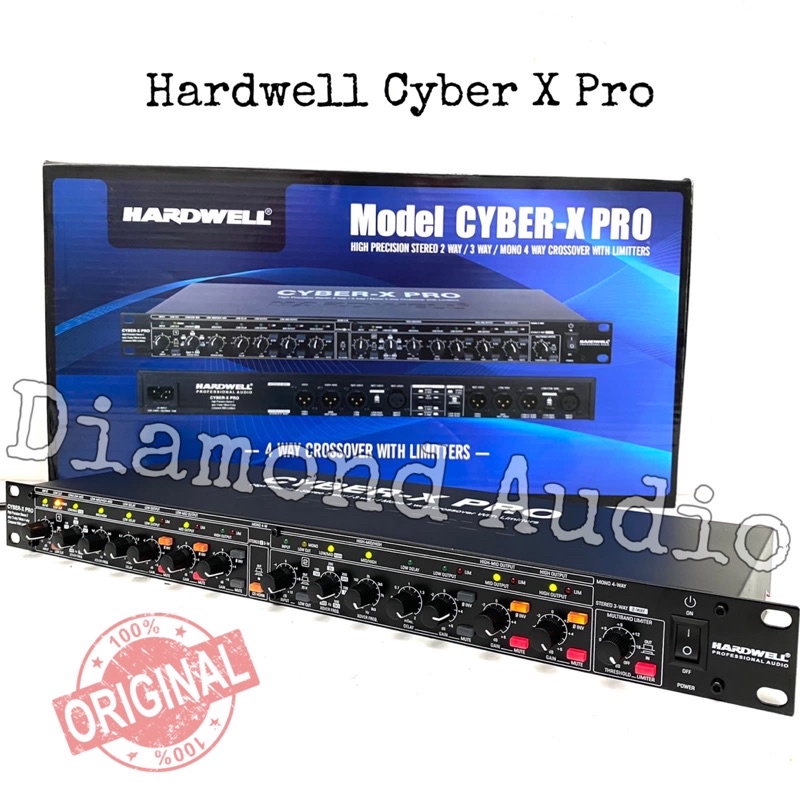 Jual Crossover Limiters Hardwell Cyber Xpro 4Way Original Crosover X ...