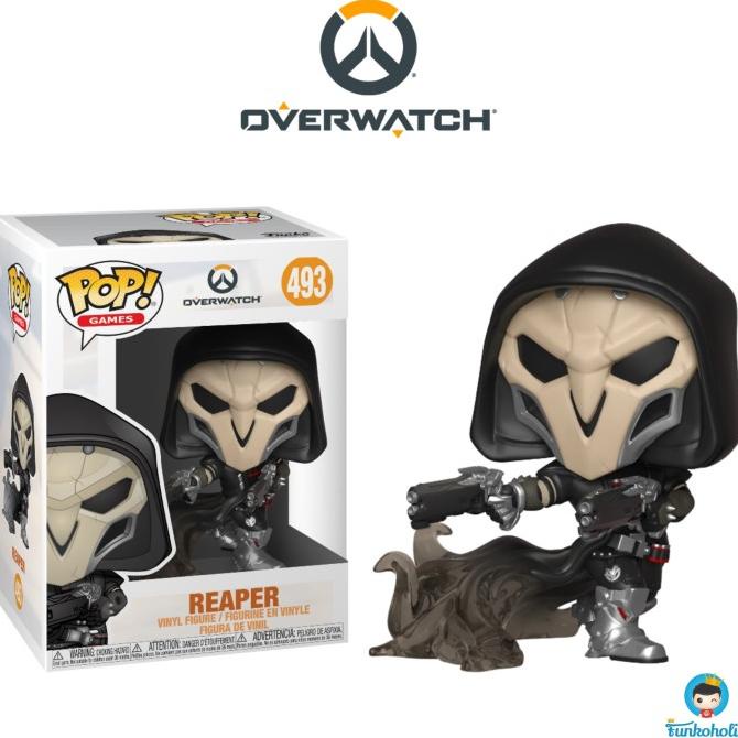 Jual Funko Pop! Games Overwatch - Reaper (Wraith Form Action Pose) #493 ...