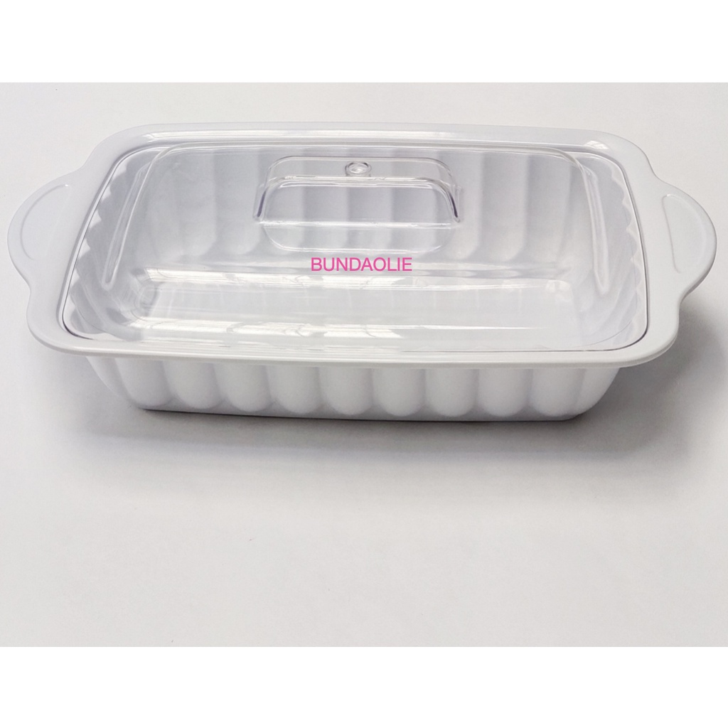 Jual Wadah Mangkuk Saji Dengan Tutup JUMBO Serving Bowl with Lid Piring ...