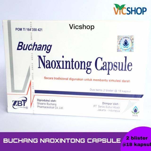 Jual Buchang Naoxintong Capsule Strip isi 36kapsul | Shopee Indonesia