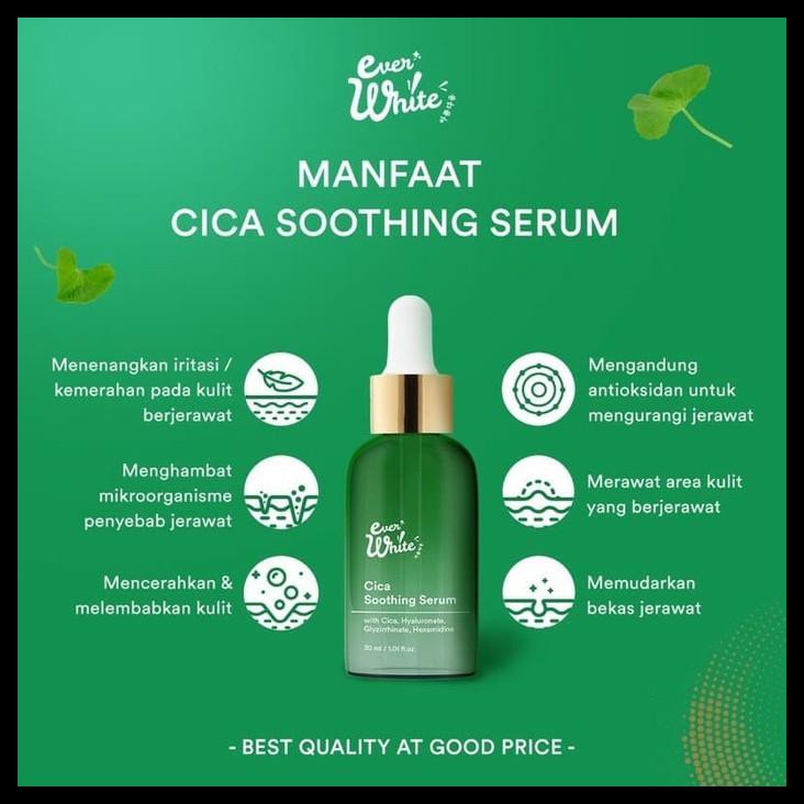 Jual Everwhite Cica Soothing Serum 30Ml | Shopee Indonesia
