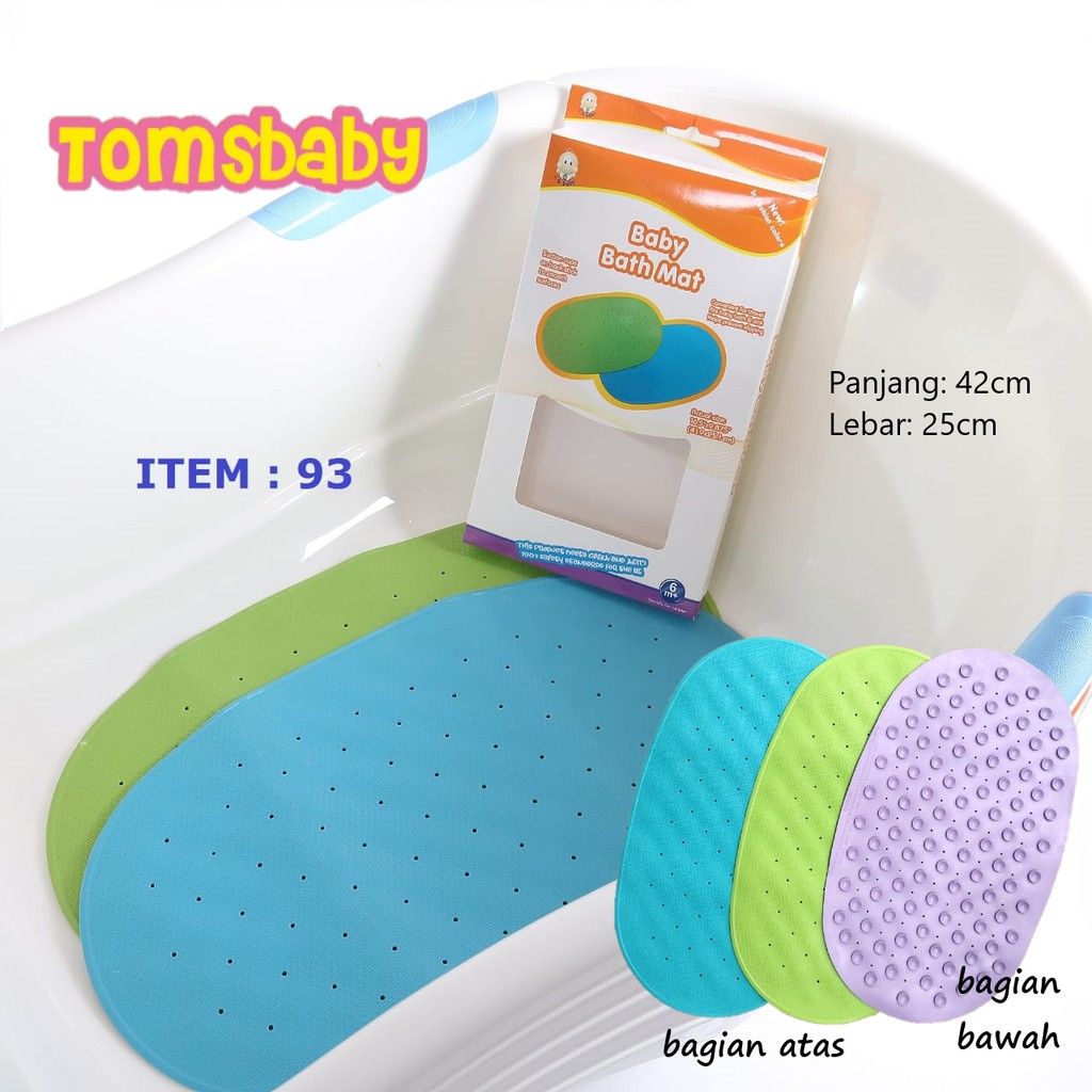 Jual IQ BABY 1pcs Bath Mat Alas Karet Bak Mandi Bayi & Anak Anti Slip ...