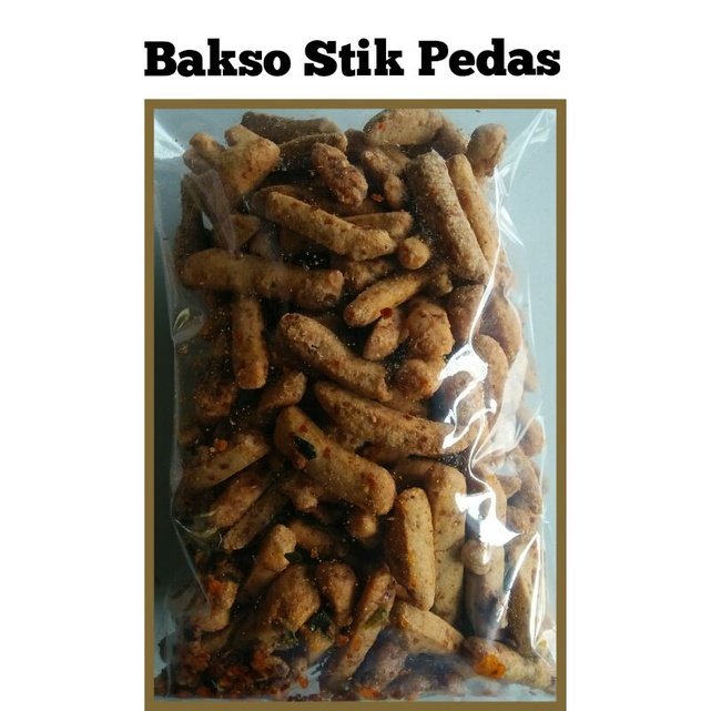 Jual Bakso Stik Bastik Pedas 250 gram Grosir Snack Kiloan | Shopee ...