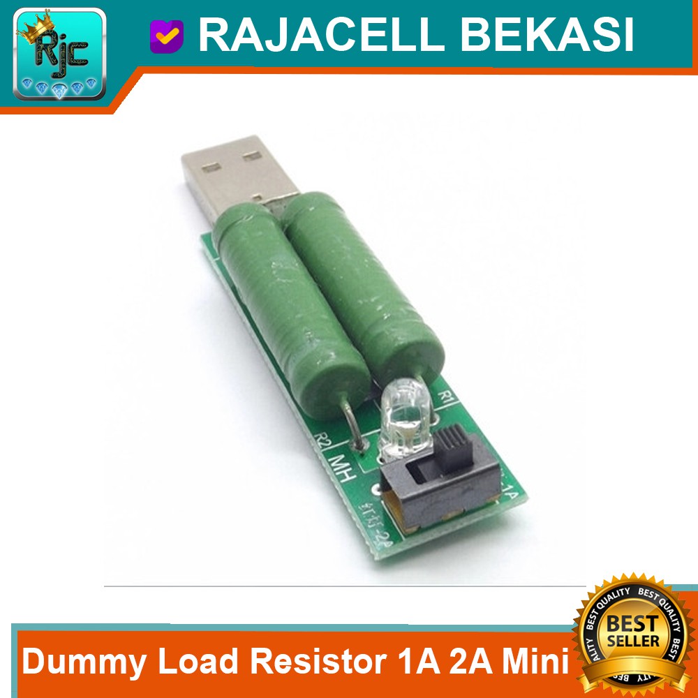 Jual Dummy Load Resistor 1A 2A Mini Discharge Load USB Doctor | Shopee ...