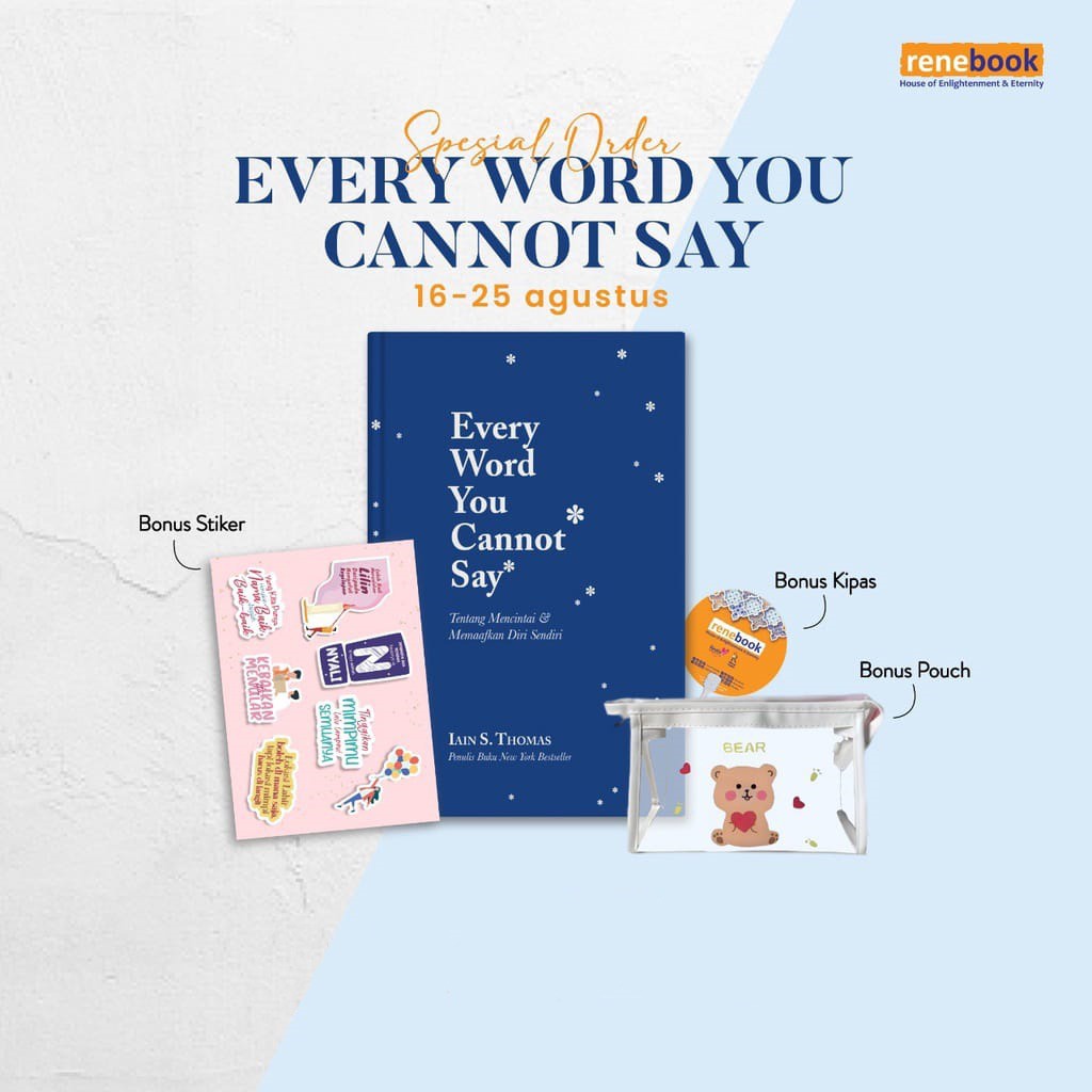 Jual Every Word You Cannot Say (SPECIAL OFFER) | Shopee Indonesia